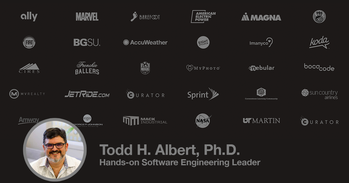 Todd Albert | Passionate Tech Leader